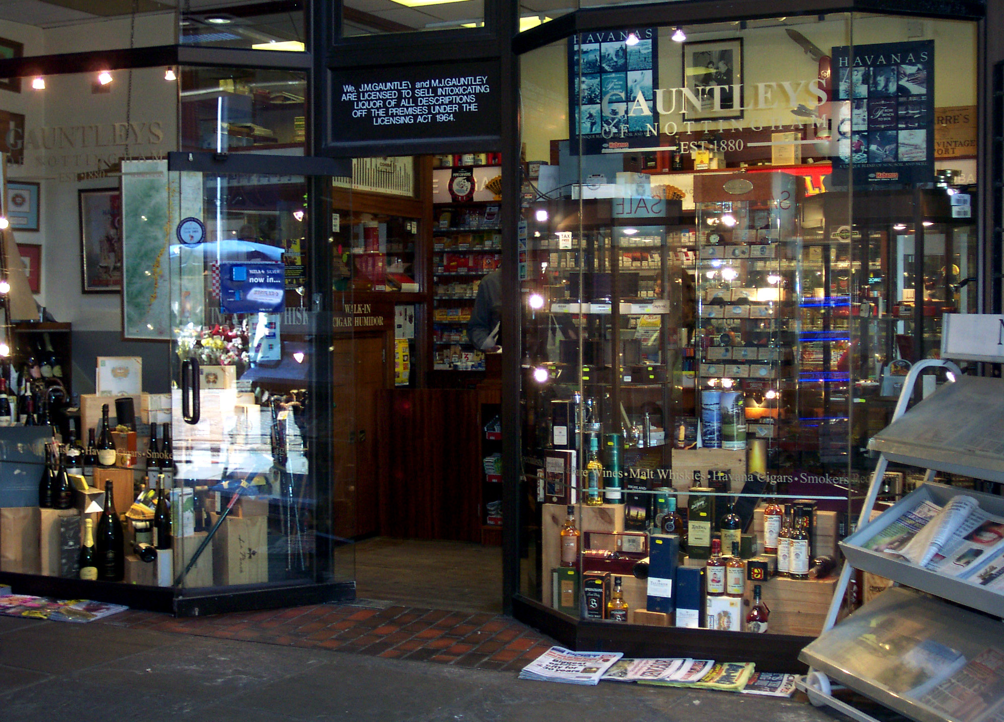 Gauntley’s Fine Wine & Cigar Merchants